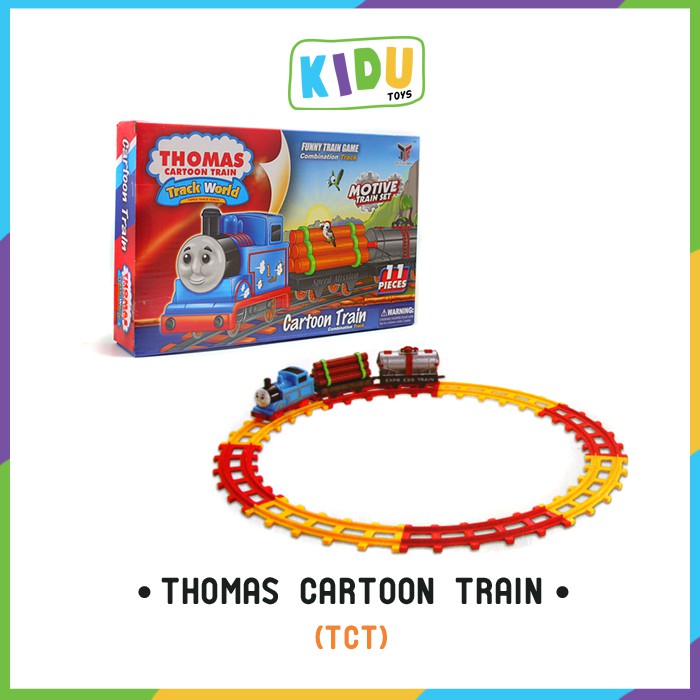 Thomas Cartoon Train Kidu Toys | Shopee Malaysia