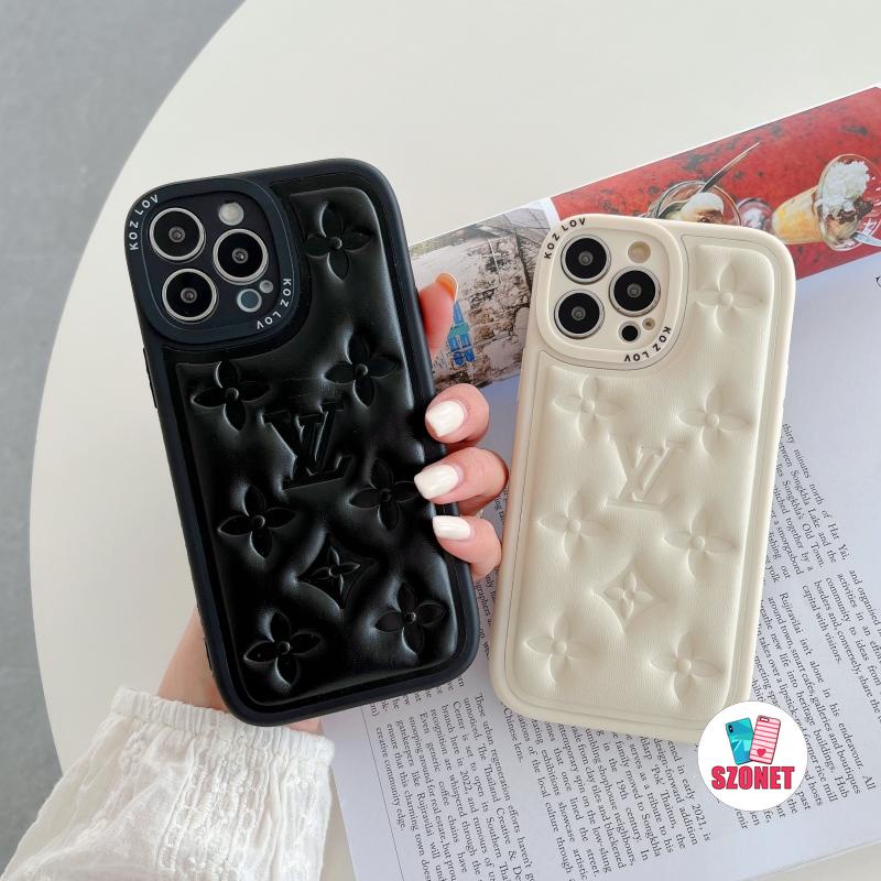 Luxury Ladies Popular Embossed Pattern Shockproof Phone Case With Lens ...