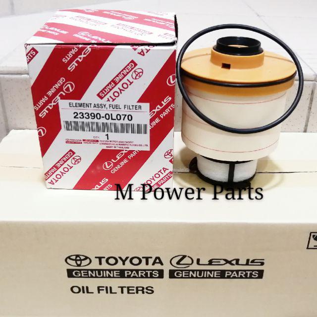 Toyota Fuel Filter Diesel Filter Hilux Revo Gun125 Gun126 Vigo VNT ...