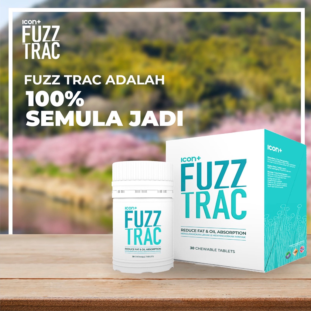 Fuzz Trac (Singkirkan Minyak Dalam Badan) | Shopee Malaysia