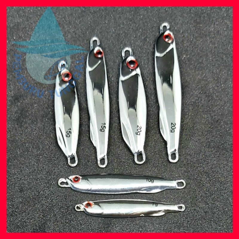 Chrome jig, Micro Jig, UL Metal Jig 7g - 20g/fast jig/light jig ...