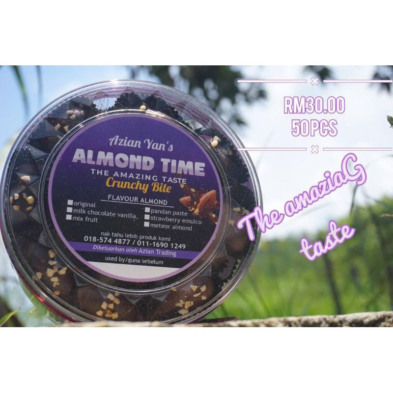 🌙⭐️ Almond London BISKUT RAYA 2021 SEDAP Bekas Besar Kuih Raya Tart ...