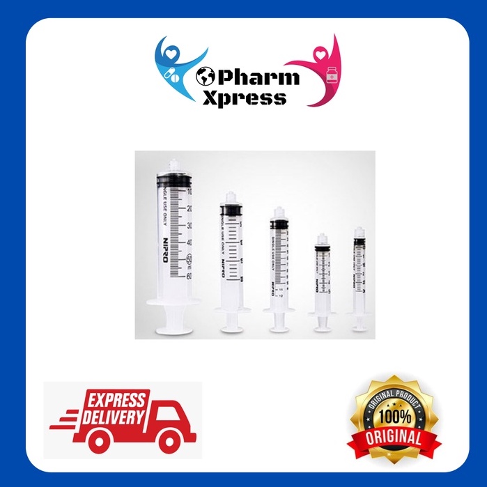 Nipro syringe LUER LOCK 5ML/3ML(without needle) | Shopee Malaysia