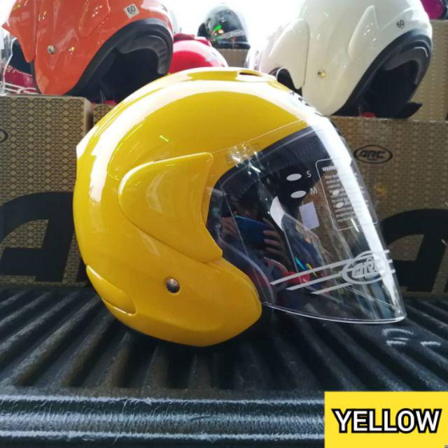HELMET ARC RITZ ( WHITE BLACK YELLOW MEROON DARK REN RED BLUE DEEP BLUE ...