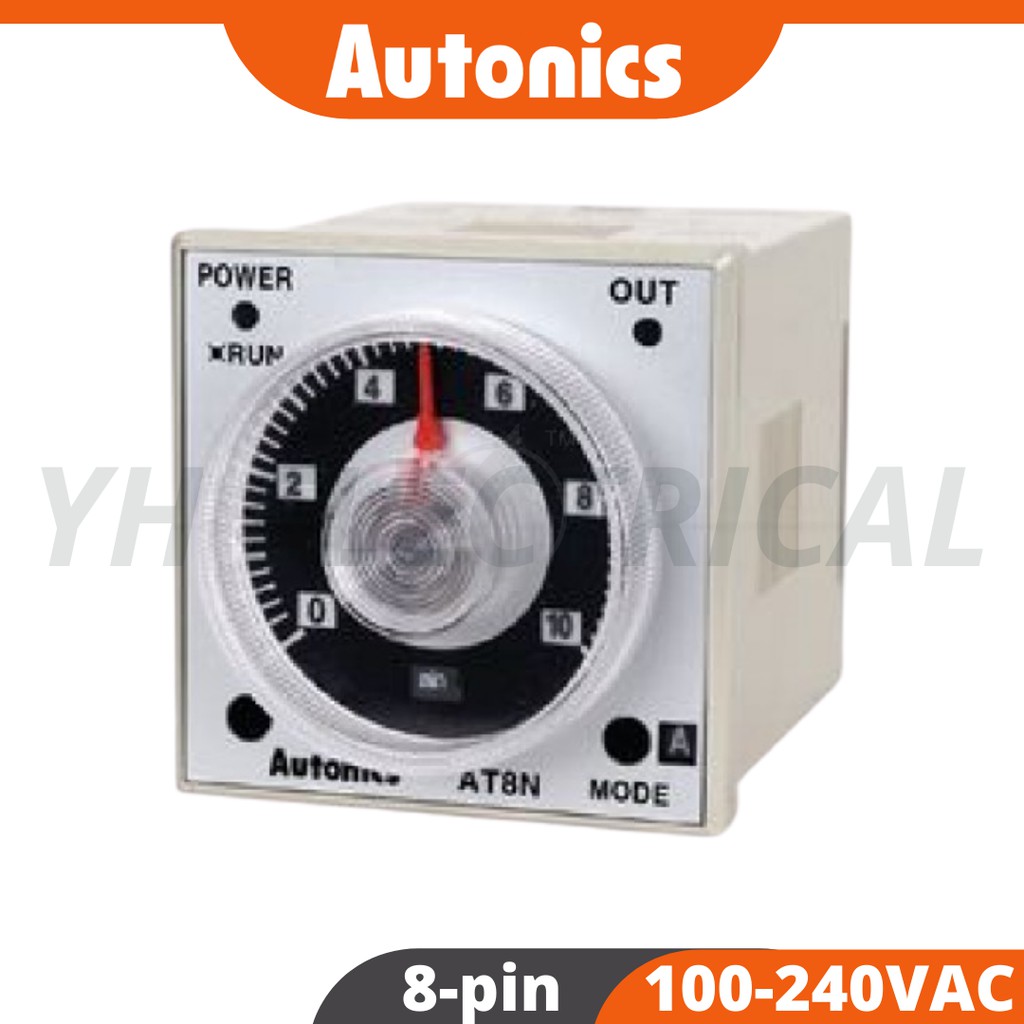 AUTONICS AT8N Multi Function Timer 100-240VAC | Shopee Malaysia