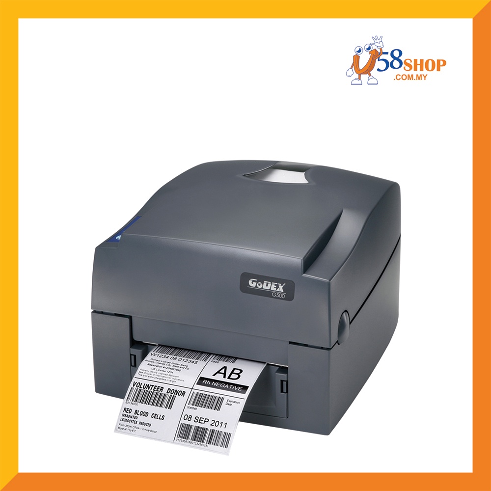GODEX G500 SERIES BARCODE LABEL STICKER PRINTER (DIRECT PRINT FORM ...