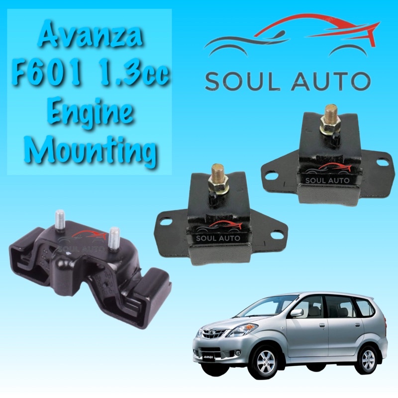 Toyota Avanza F601 (2004-2011 year) 1.3cc AUTO MANUAL Engine & Gearbox ...