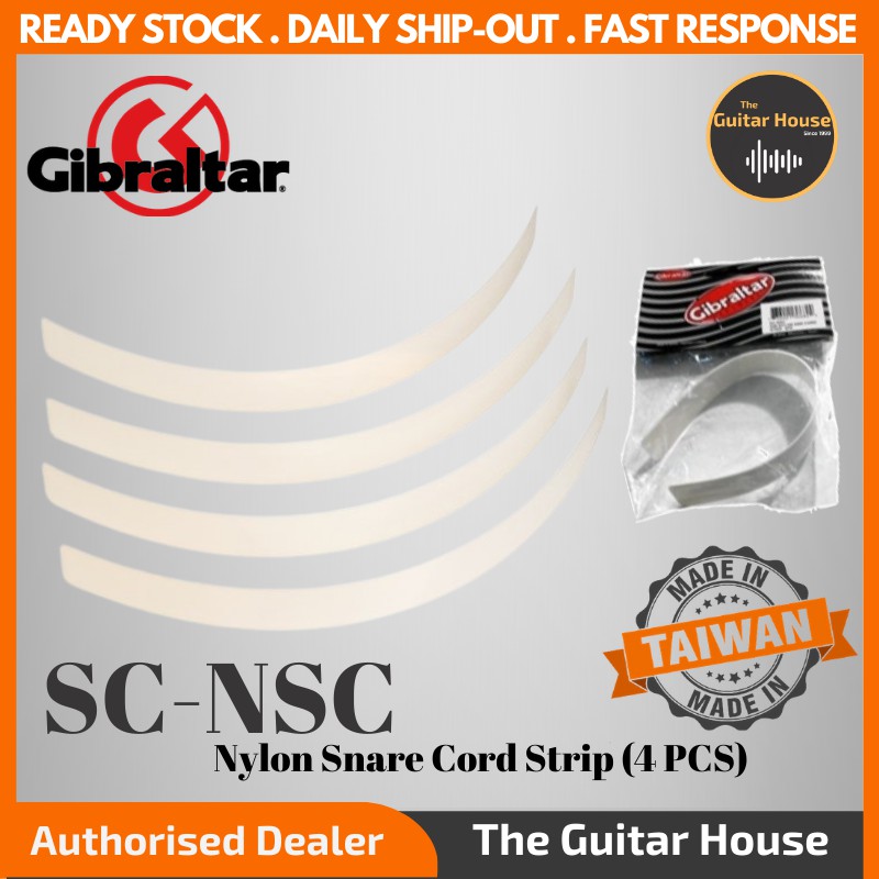 Gibraltar SC-NSC Nylon Snare Cord Strip (4 Pieces) | Shopee Malaysia