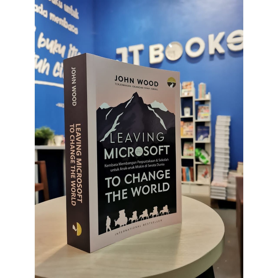 [JOHN WOOD] LEAVING MICROSOFT TO CHANGE THE WORLD | Shopee Malaysia