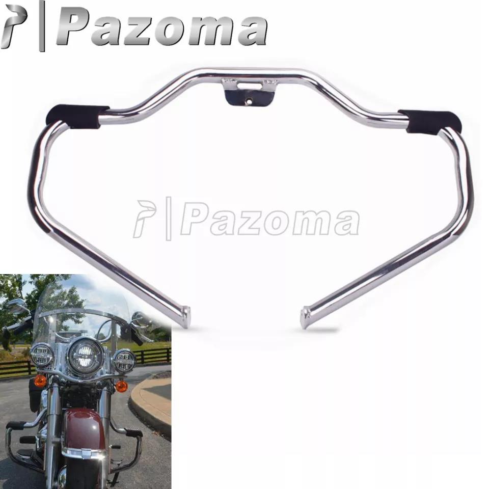 Motorcycle Crash Bar Engine Guard Protector For Harley Softail Slim ...