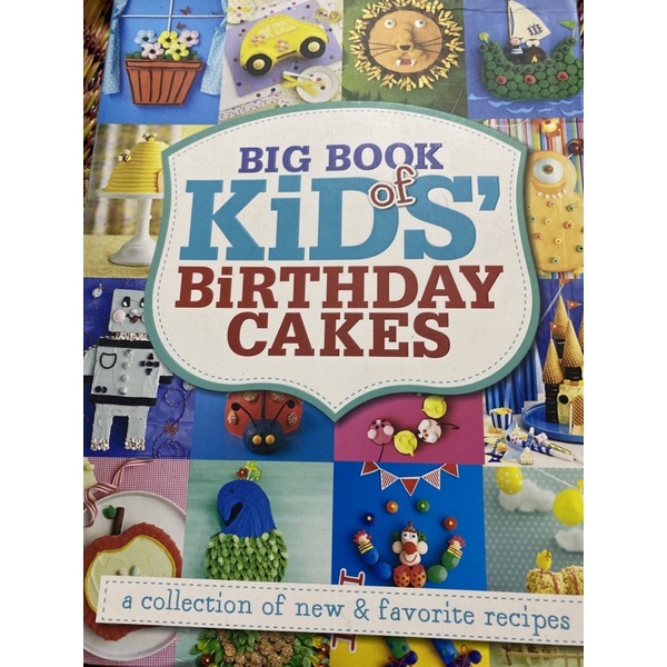 Big Book of Kids Birthday Cakes | Shopee Malaysia