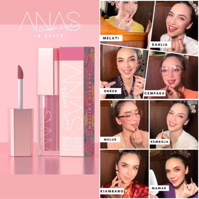 💯💥ORIGINAL HQ💯💥💄CLASSIC EDITION ANAS COSMETICS💄 | Shopee Malaysia