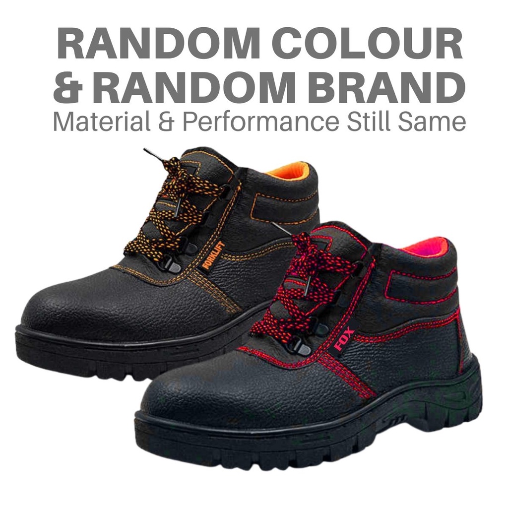 PROWOOD Safety Shoe Steel Toe Cap Medium Cut Safety Shoes Men Kasut ...