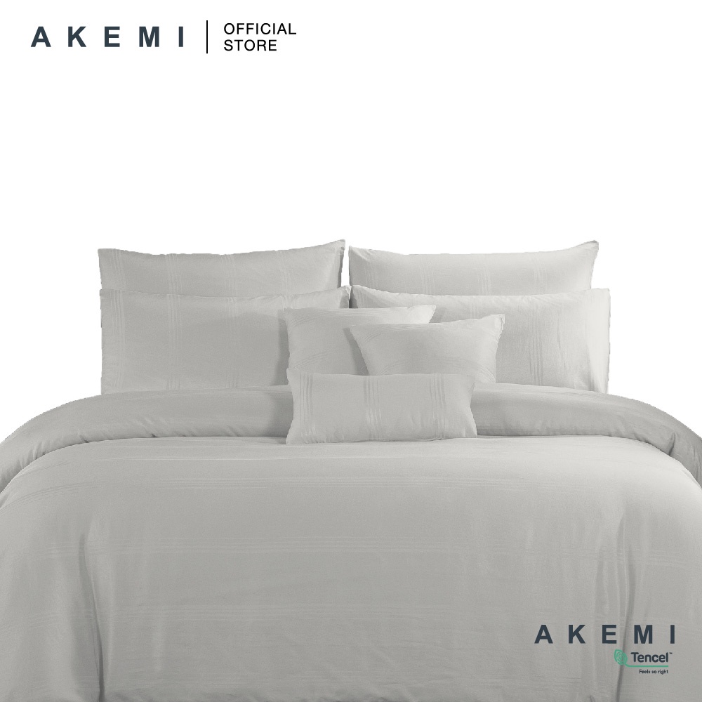 AKEMI TENCEL™ Touch Clarity Aahil 850TC Quilt Cover Set (Super Single/ Queen/ King) | Shopee ...