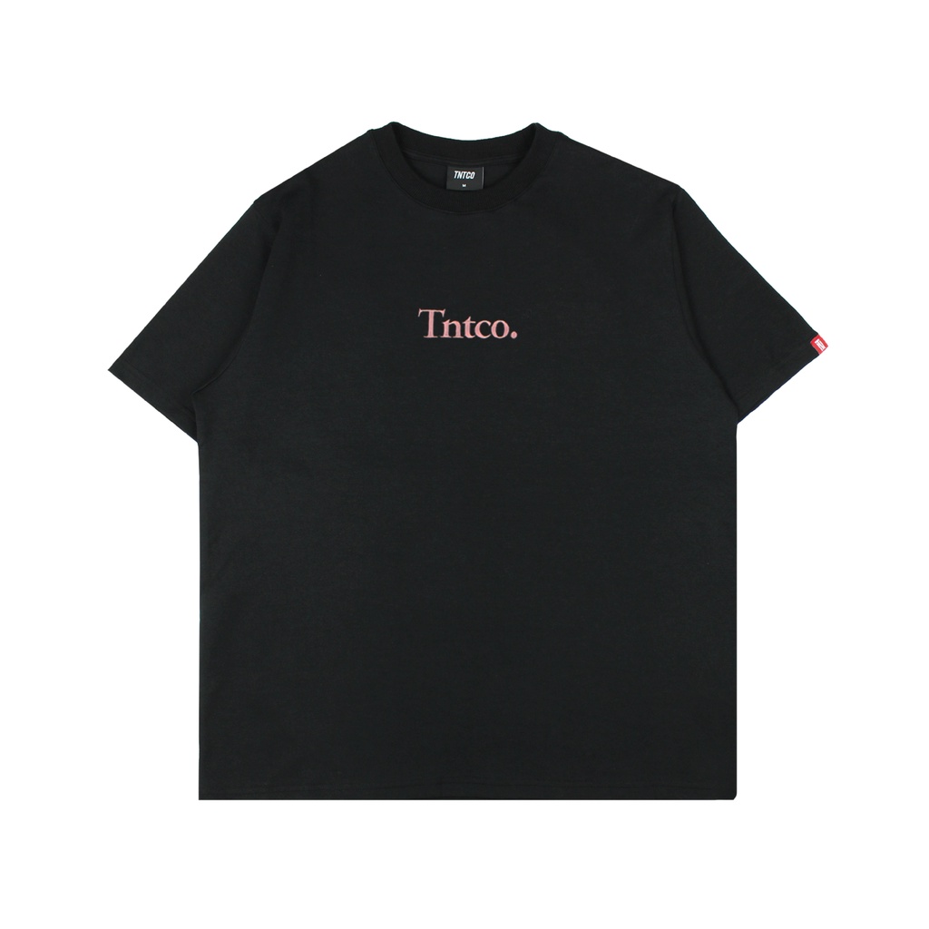 TNTCO Serif Logo T-shirt Black | Shopee Malaysia