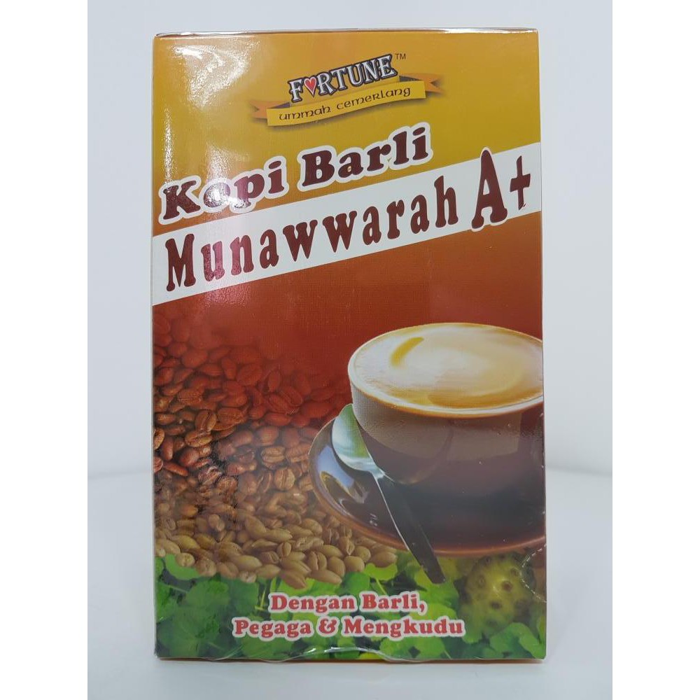 KOPI BARLI MUNAWWARAH / EKSTRAK PEGAGA MENGKUDU BARLI / MINUMAN ...