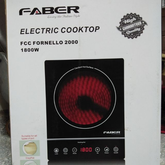 Dapur elektrik / electric cooktop /induction cooker jenama FABER ...