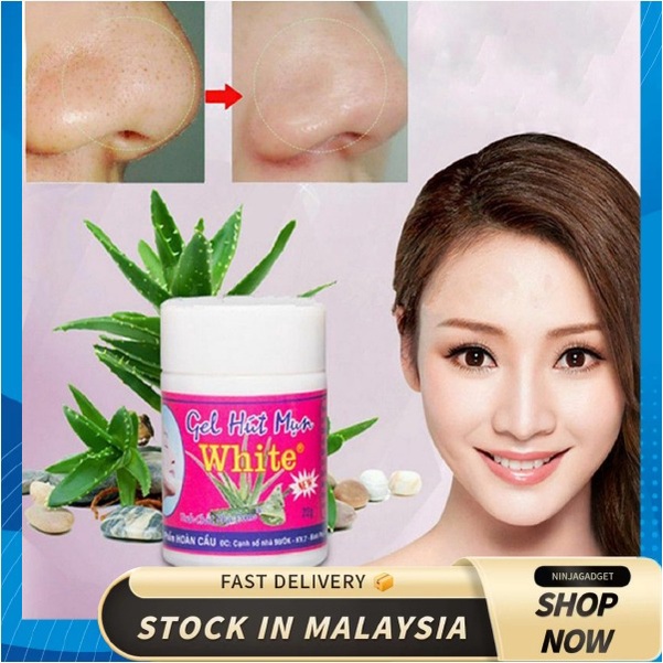 WHITE Mask Vietnam Blackhead Whitehead Remover Gel 越南黑头清 mask Vietnam ...