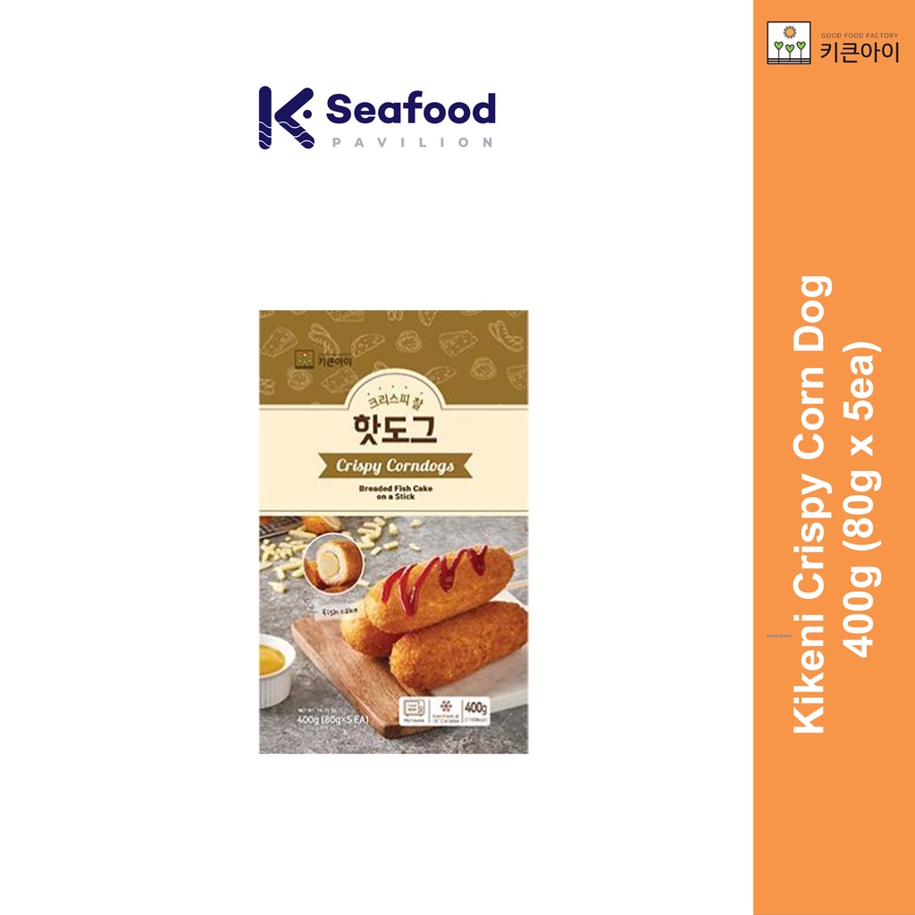 Kikeni Crispy Corndog 400g (80g x5ea) | Shopee Malaysia