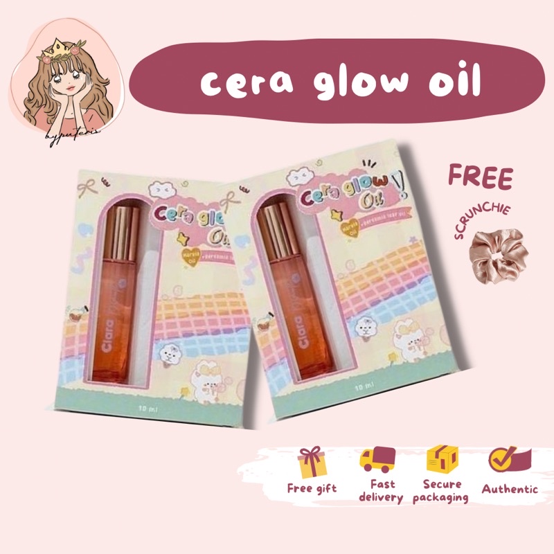 💯 AUTHENTIC CERA GLOW OIL BY CLARA BEAUTE | Shopee Malaysia