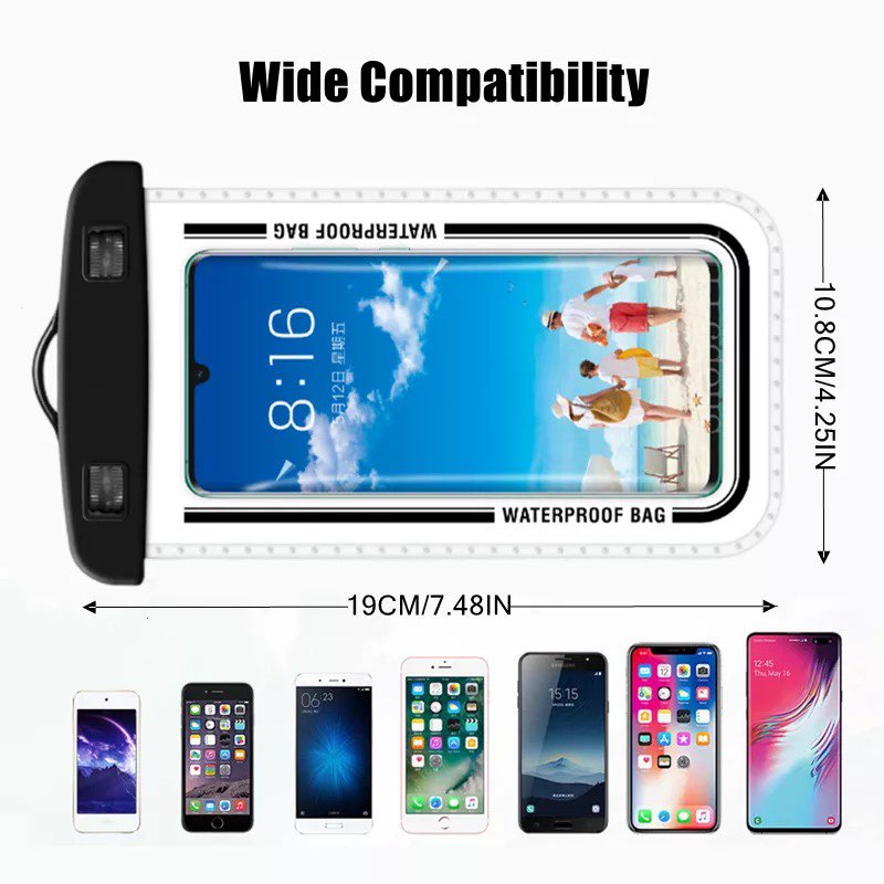 Armband phone case pouch Universal Waterproof PVC airbag Cover ...