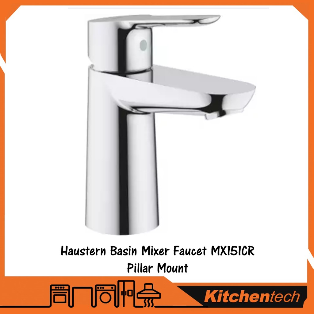 Kitchentech Haustern Kitchen Faucet MX151CR Pillar Tap Fully Stainless ...