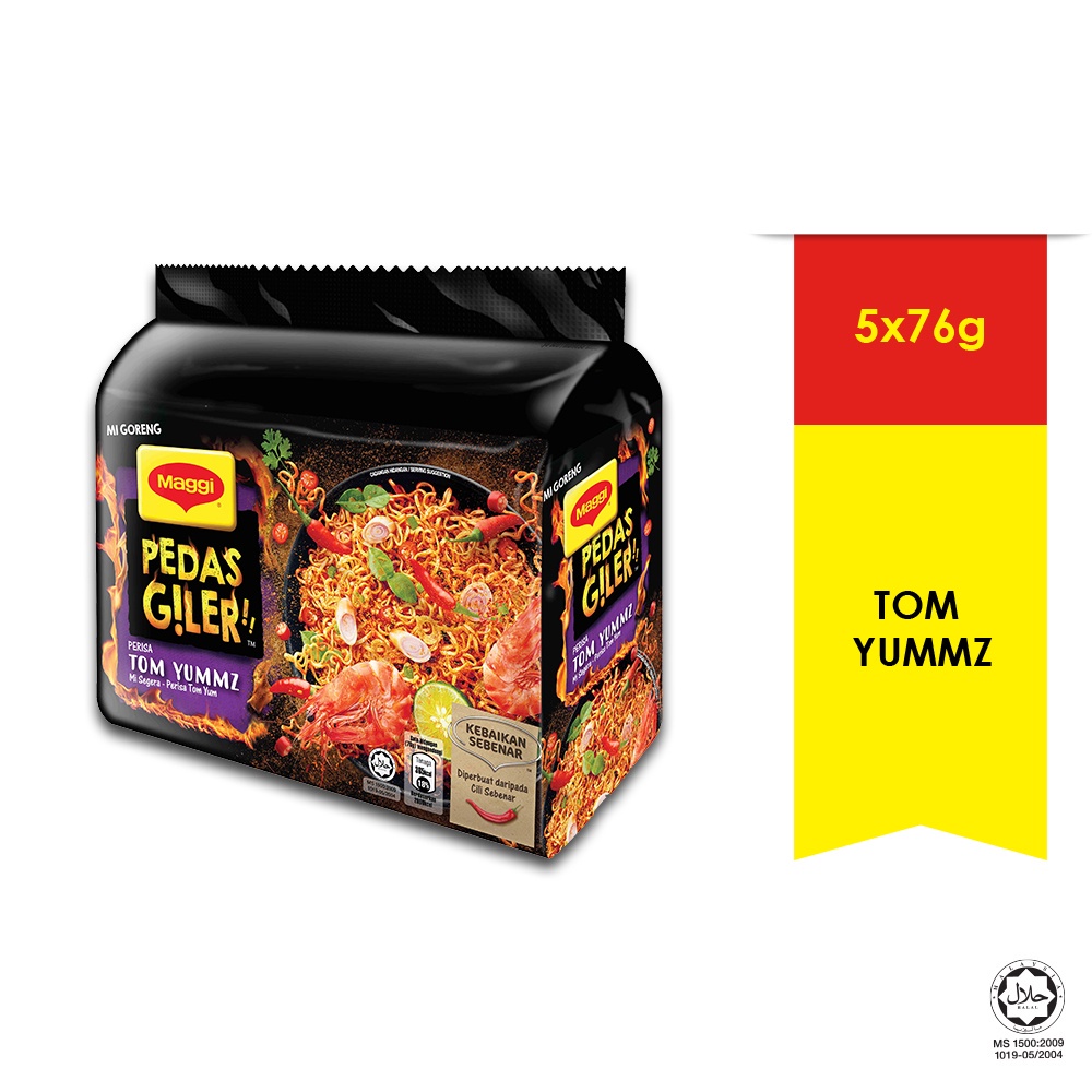 MAGGI® Pedas Giler Tom Yummz | Shopee Malaysia