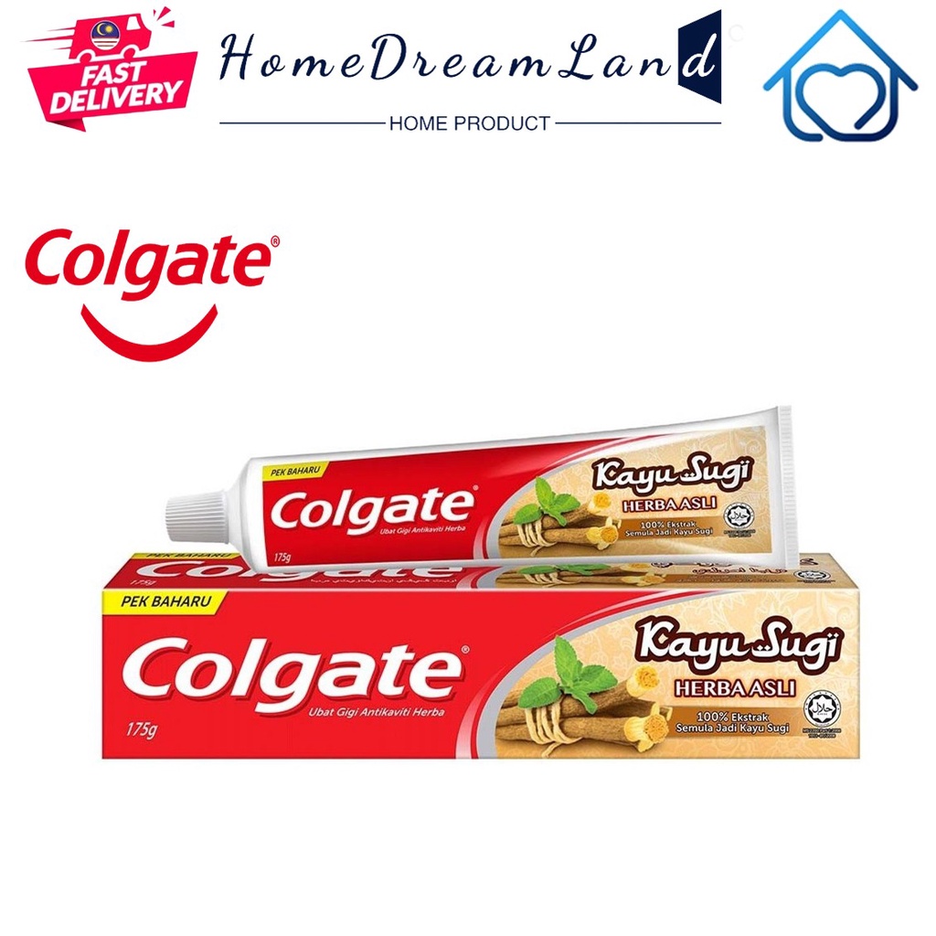 Colgate Kayu Sugi Original Toothpaste 75g Travel Sample Trial | Shopee ...