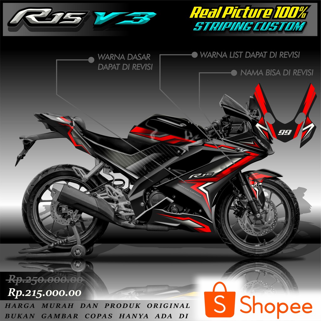 Striping R15 V3/STRIPING R15 VVA/PREMIUM Special EDITION Latest CUSTOM ...