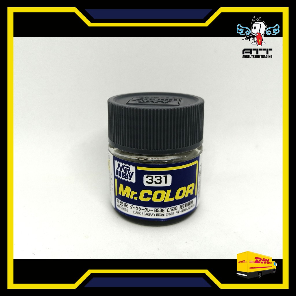 MR.COLOR 331 DARK SEAGREY BS381C/638 10ML (Gunpla Gundam Paint Model ...