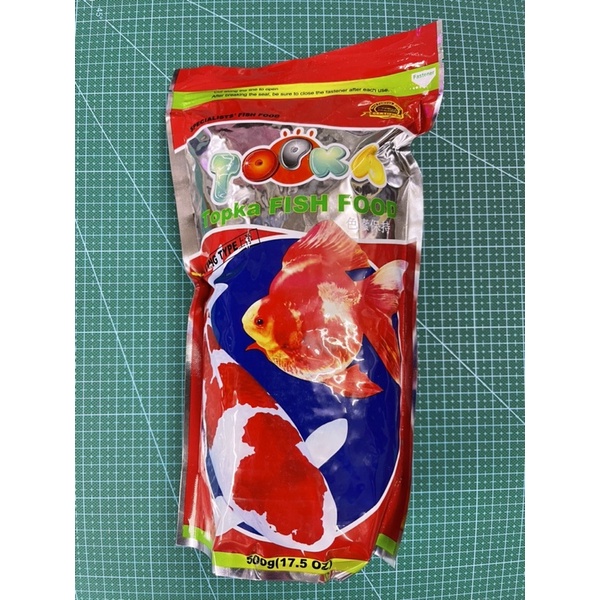 Topka Fish Food 500g (floating type) size: S/L | Shopee Malaysia