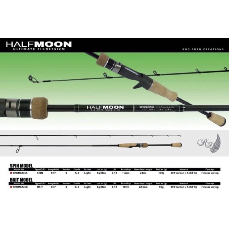 ROD FORD HALFMOON FISHING ROD | Shopee Malaysia