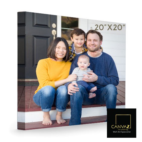 Canvas Frame 20x20 Custom Print 100% Canvas Material | Shopee Malaysia