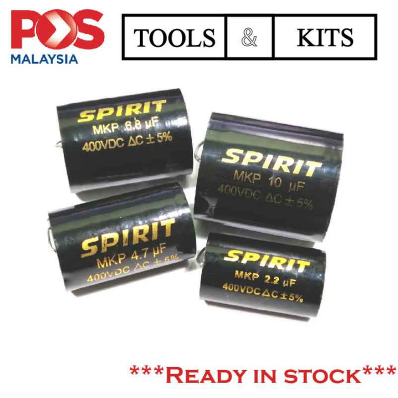 400V SPIRIT Non-Polar Crossover Capacitor for Speakers/Amplifier ...