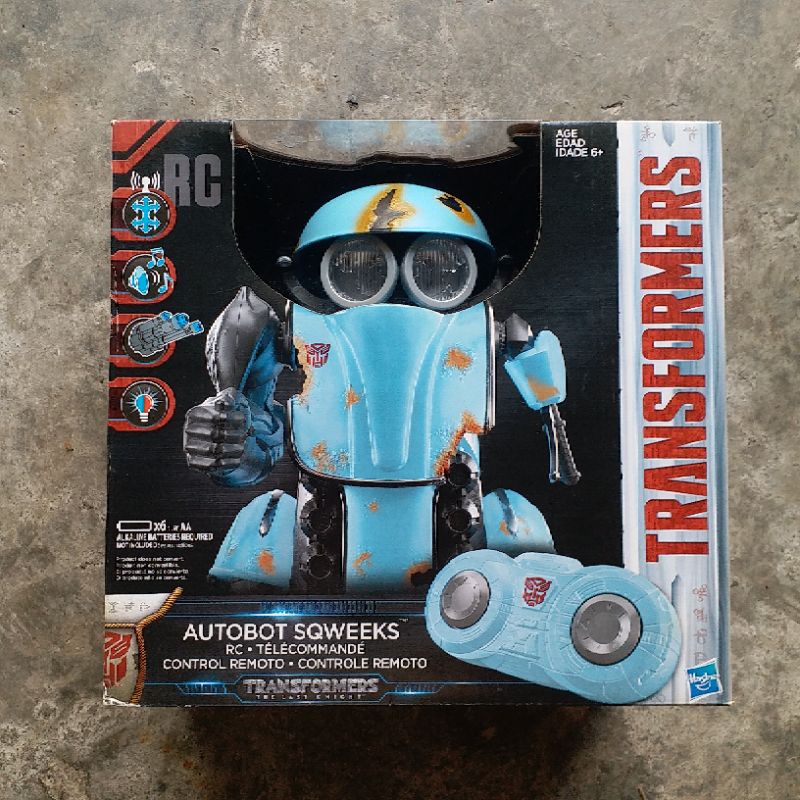 Hasbro Transformers Movie 2016 Sqweeks Remote Control MISB | Shopee ...