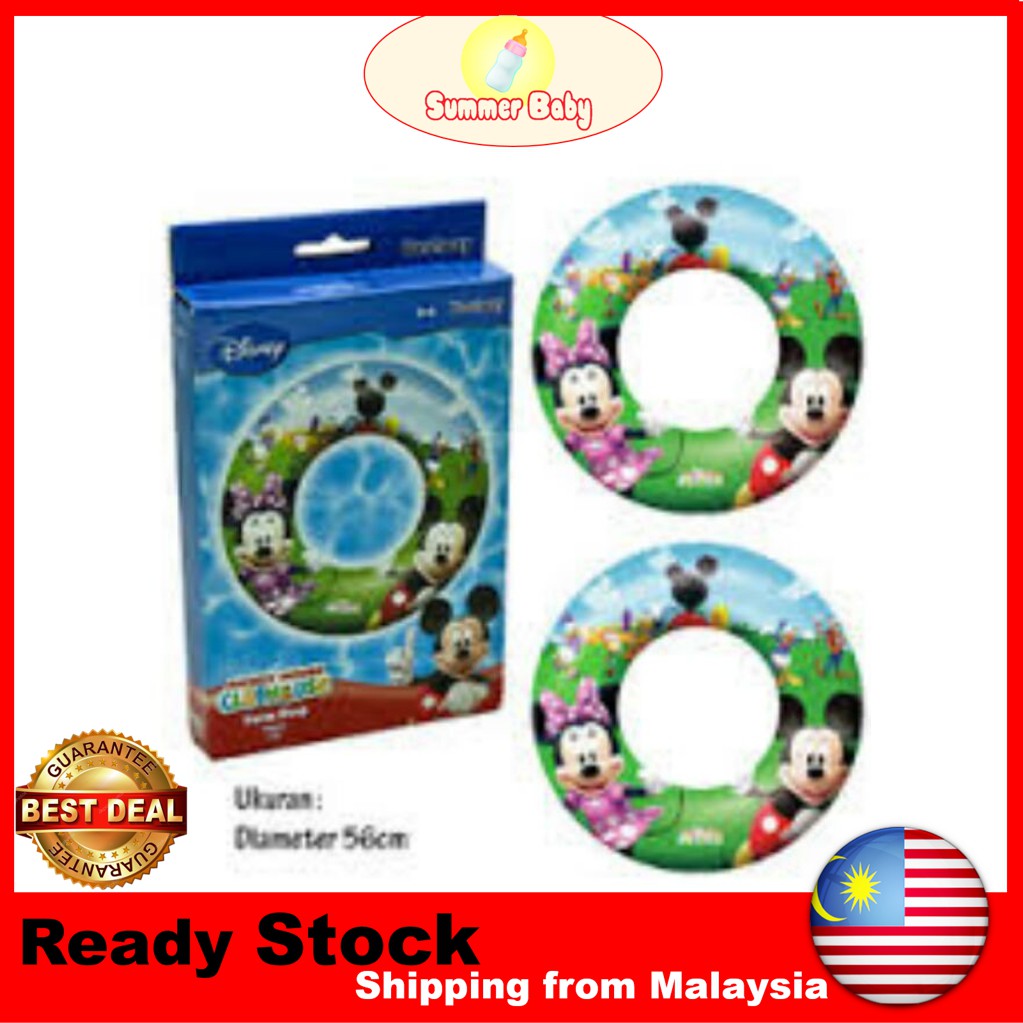 SWIM RING MICKEY MOUSE [ READY STOCK ] | Shopee Malaysia