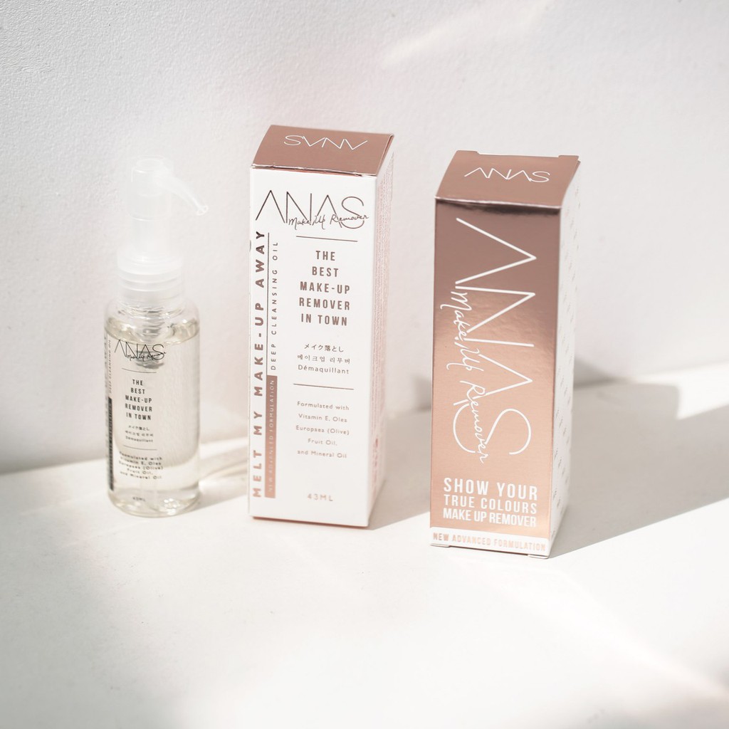 [ HOT PROMO 💥 | ANAS ® "MELT MY MAKE-UP AWAY" MAKEUP REMOVER 💯 ...