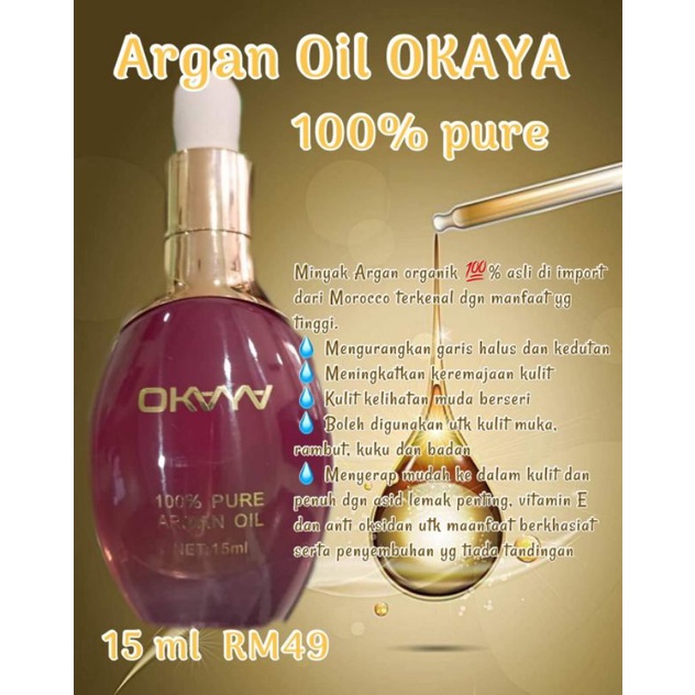 🌹 Argan oil 💯 pure original 🌹 | Shopee Malaysia
