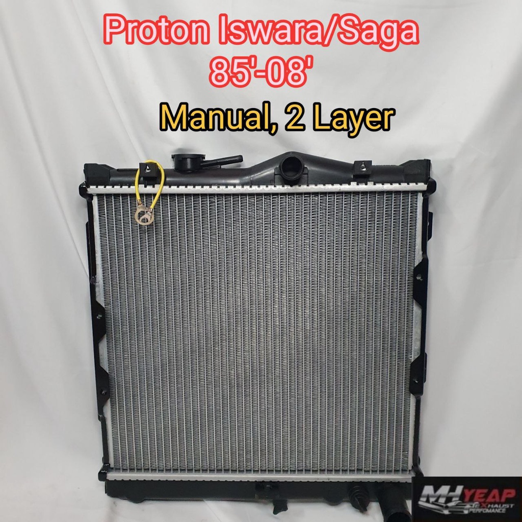 PROTON ISWARA /SAGA MANUAL 2LAYER NEW RADIATOR 1985-2008 brand thailand ...