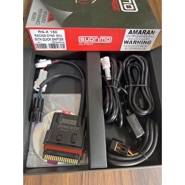 100% SUPRIMO (R) DYNO ECU WITH QUICK SHIFTER + AIR FUEL RATIO SENSOR ...
