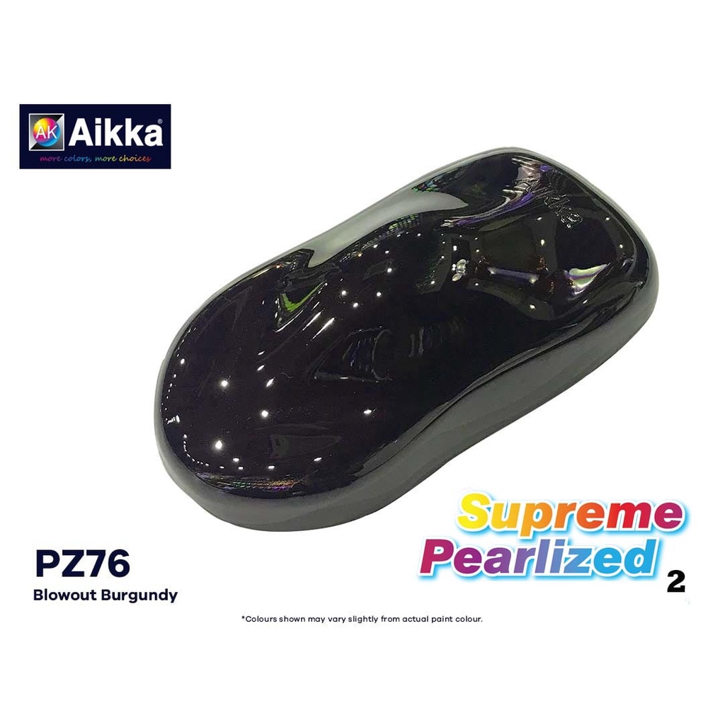 AIKKA PZ76 BLOWOUT BURGUNDY SUPREME PEARLIZED 2K PAINT | Shopee Malaysia