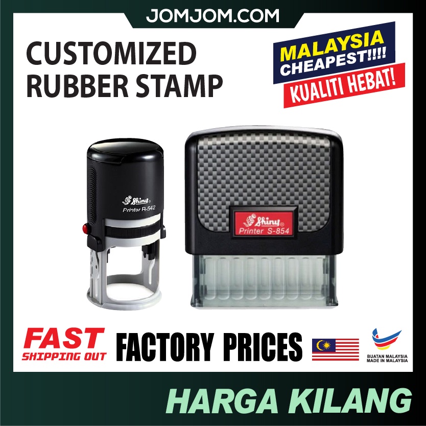 Rubber Stamp/Shiny/Self-Inking//Chop/Custom Made/Name Chop/ Company Chop/ Address Chop/ Bank ...