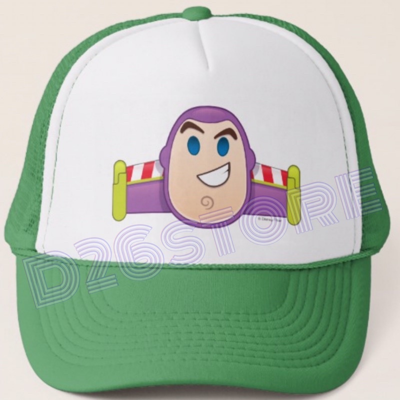 Buzz Lightyear hat Toy Story smile Face Net hat trucker hat premium ...