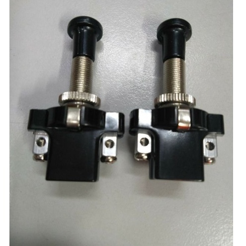 12V 24V Push Pull On Off Long Switch 1 Step Talik Satu Kali Car Vehicle ...