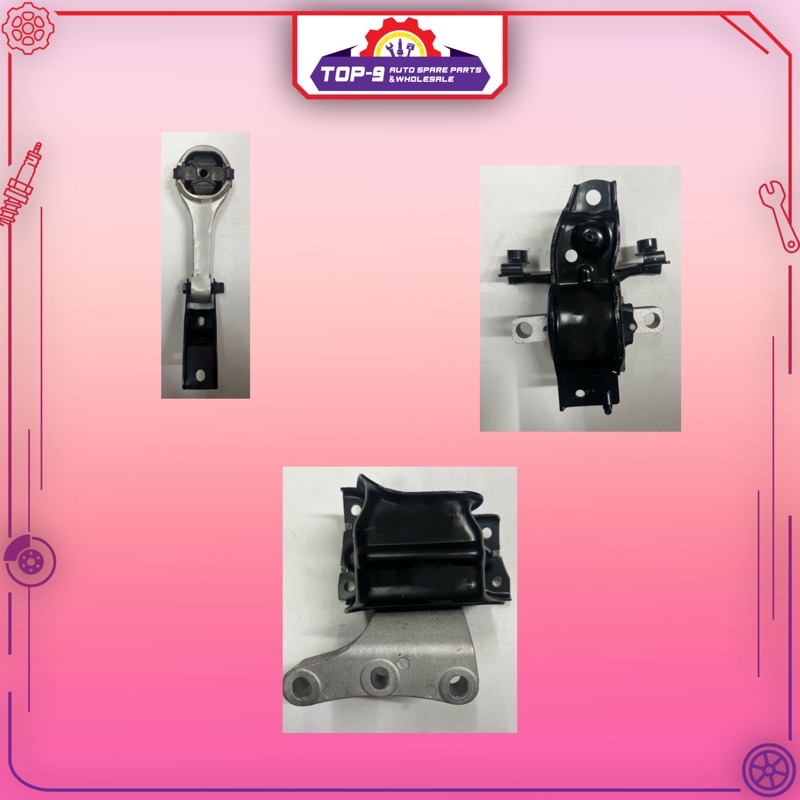 (OEM)VOLKSWAGEN POLO POLO SEDAN VENTO ENGINE MOUNTING SET (3PCS ...