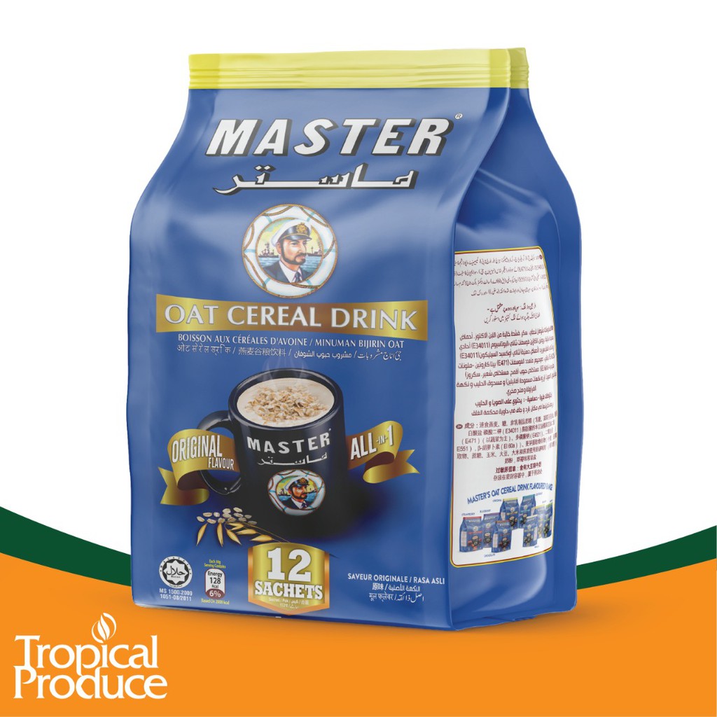 MASTER OATS CEREAL DRINK ORIGINAL 30GX12 | Shopee Malaysia