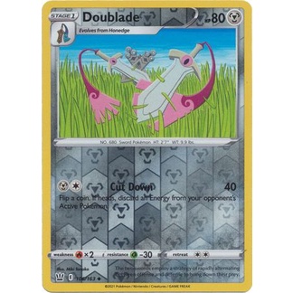 Doublade / 106/163 / Reverse Holo & Uncommon / Sword & Shield Battle ...