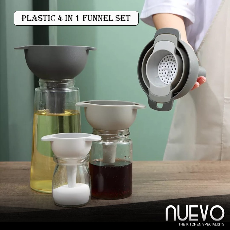 Small Mouth Funnels Wine Flask Filter Mini Strainer Kitchen Cooking Oil ...