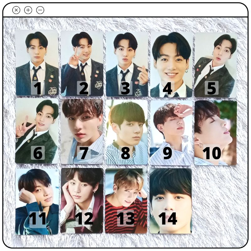 [Sharing] Bts DICON PHOTOCARD 101 : CUSTOM BOOK JUNGKOOK SEOKJIN | Shopee Malaysia