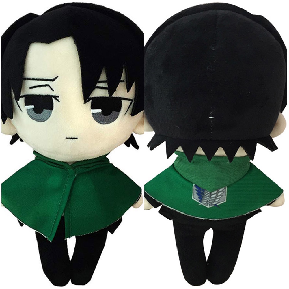Anime Attack on Titan Levi Ackerman Cosplay Plush Doll Toy Cute Soft ...